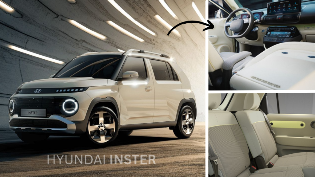 Hyundai INSTER 2026 with 368 km Range, Spacious Interior & Compact City ...